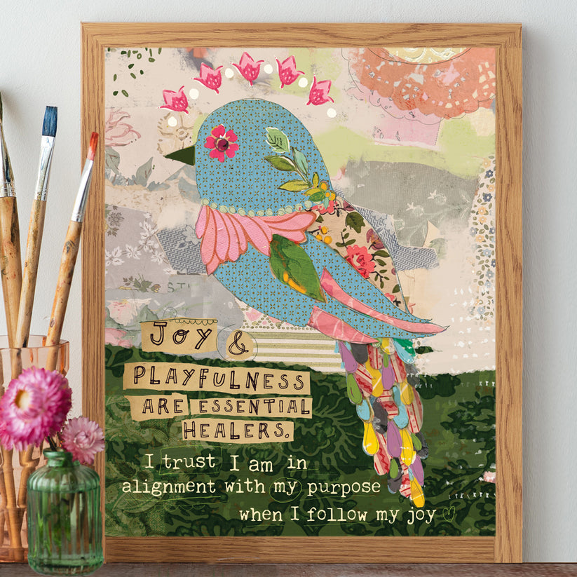 Essential Healers - Art Print by Kelly Rae Roberts