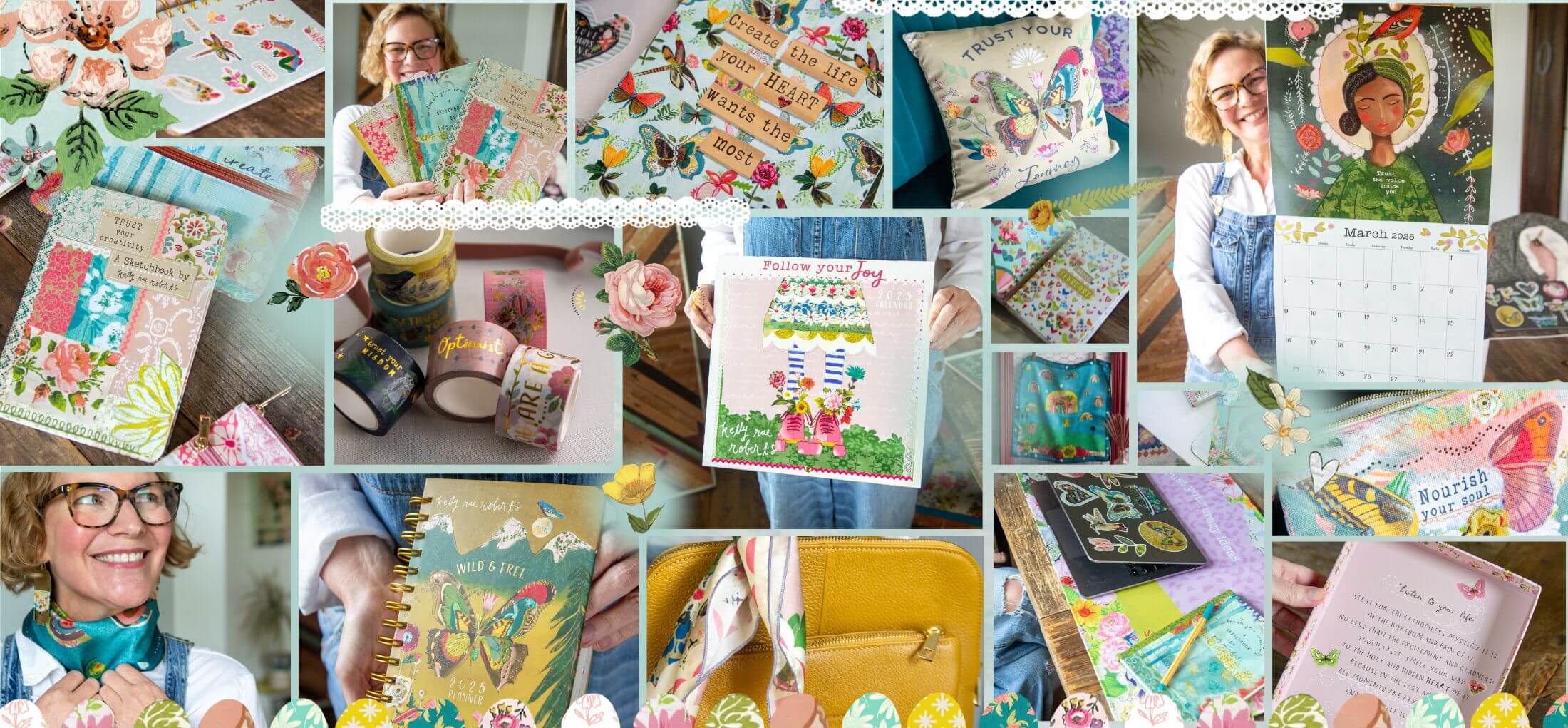 Shop Kelly Rae Roberts Products: Buy Stickers, Journals, Calendars