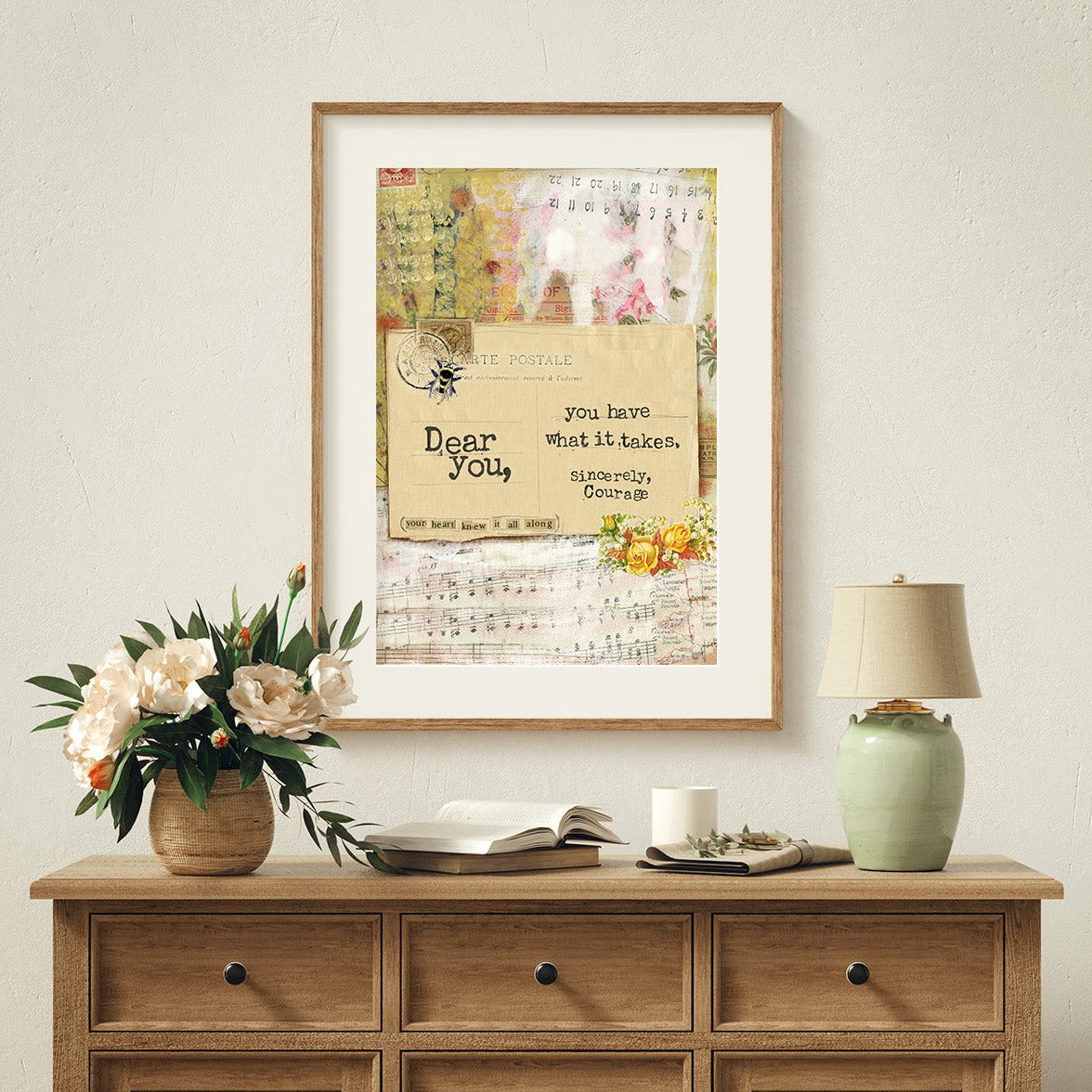 Sincerely, Courage - Print – Kelly Rae Roberts