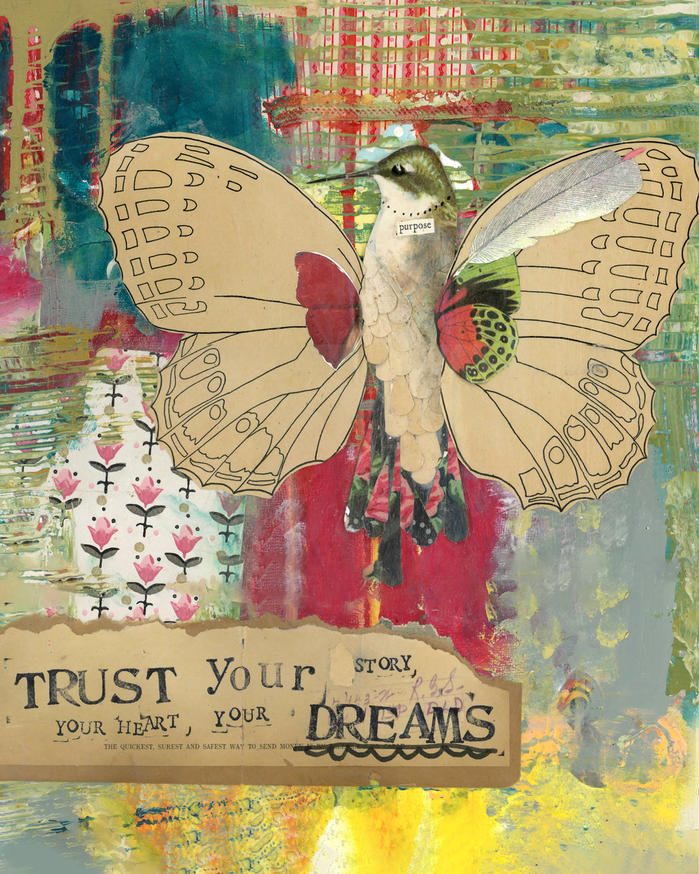 Trust Your Dreams - Print – Kelly Rae Roberts