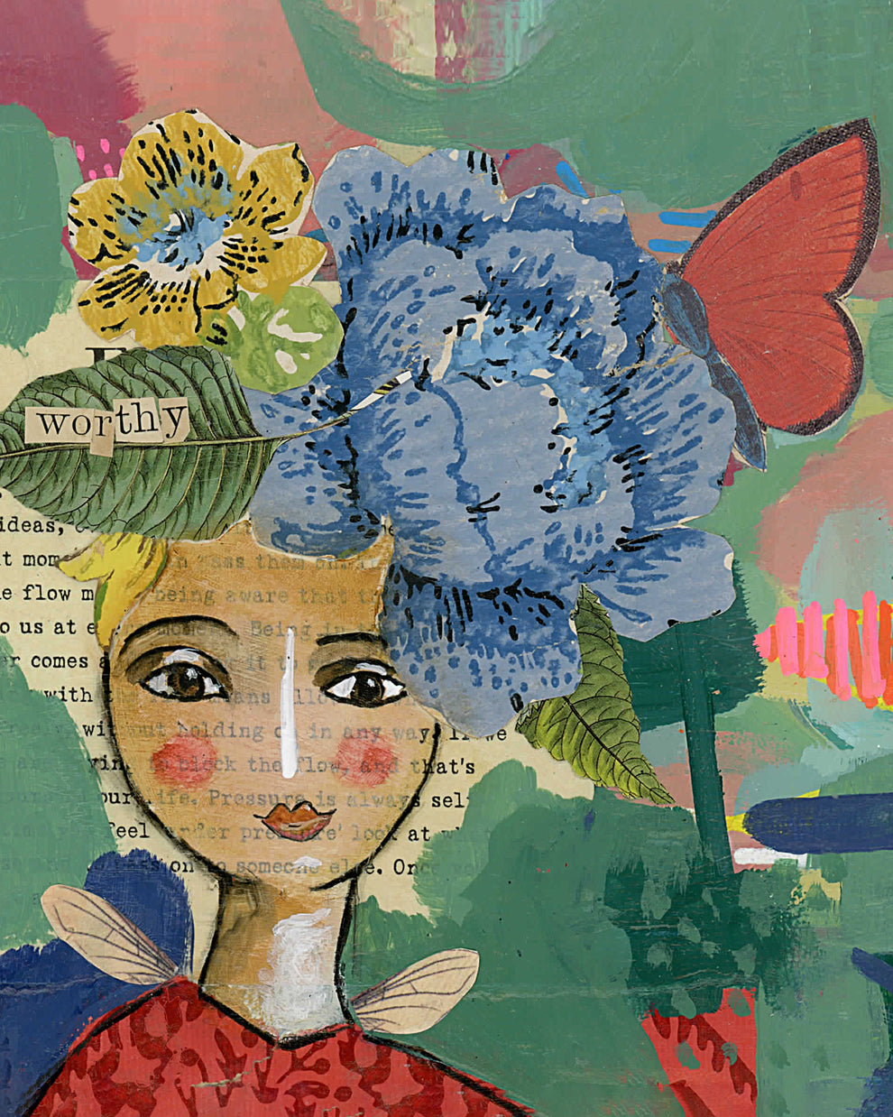 Worthy Girl - Print – Kelly Rae Roberts