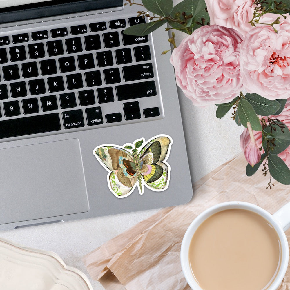 Brave - Sticker – Kelly Rae Roberts