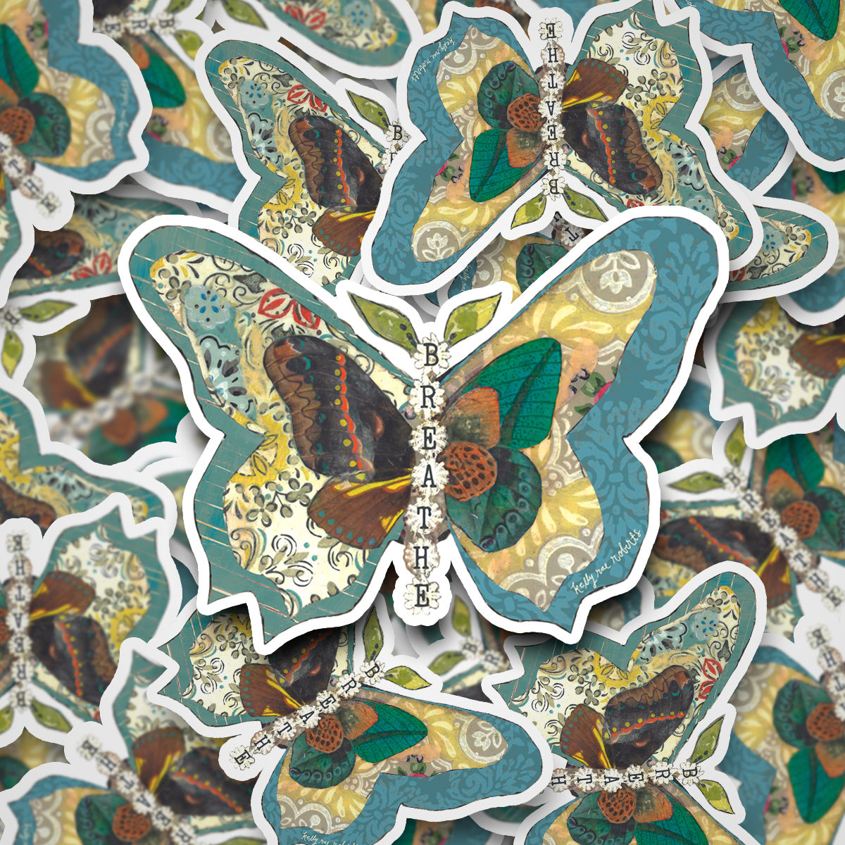 Breathe - Sticker – Kelly Rae Roberts