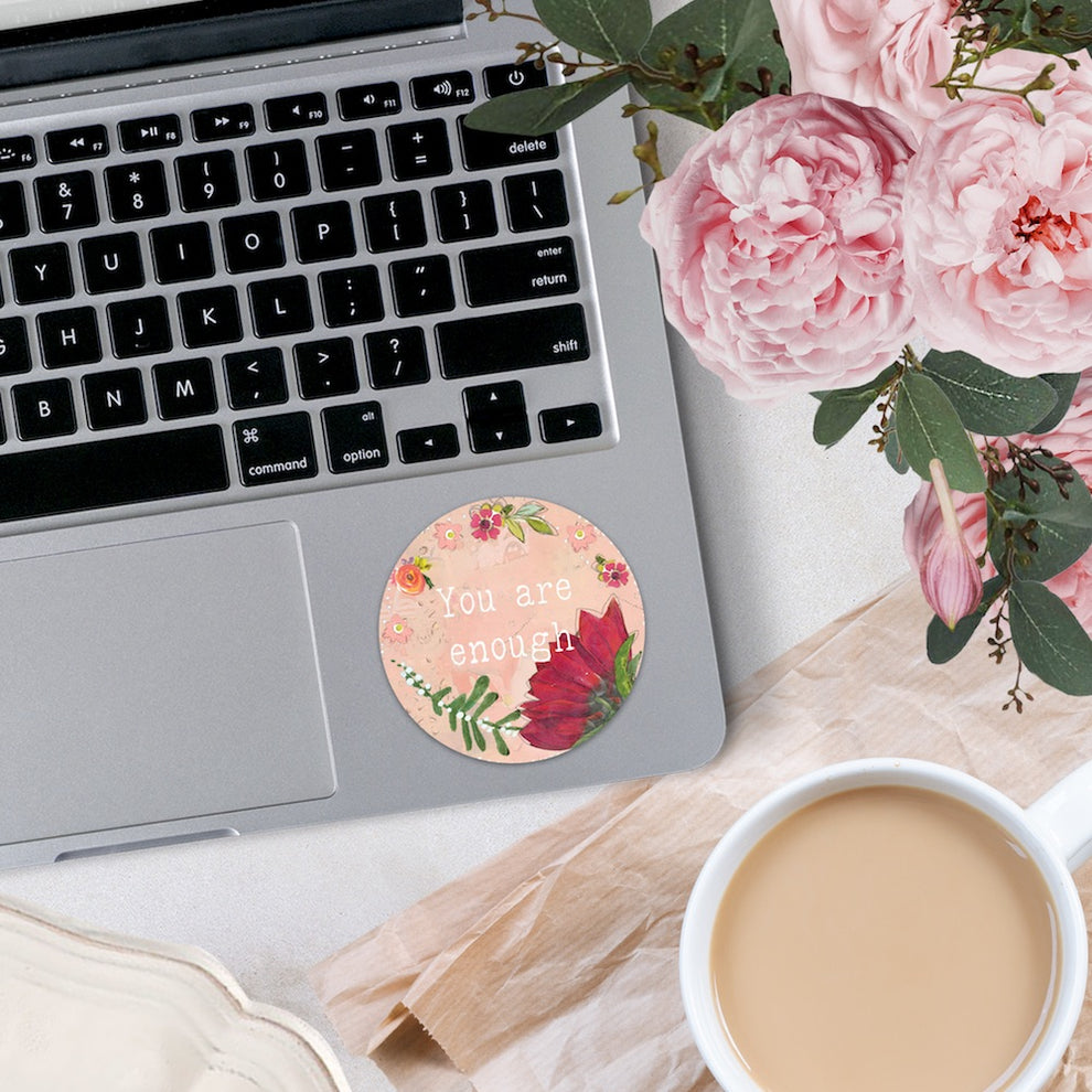 You Are Enough - Sticker – Kelly Rae Roberts