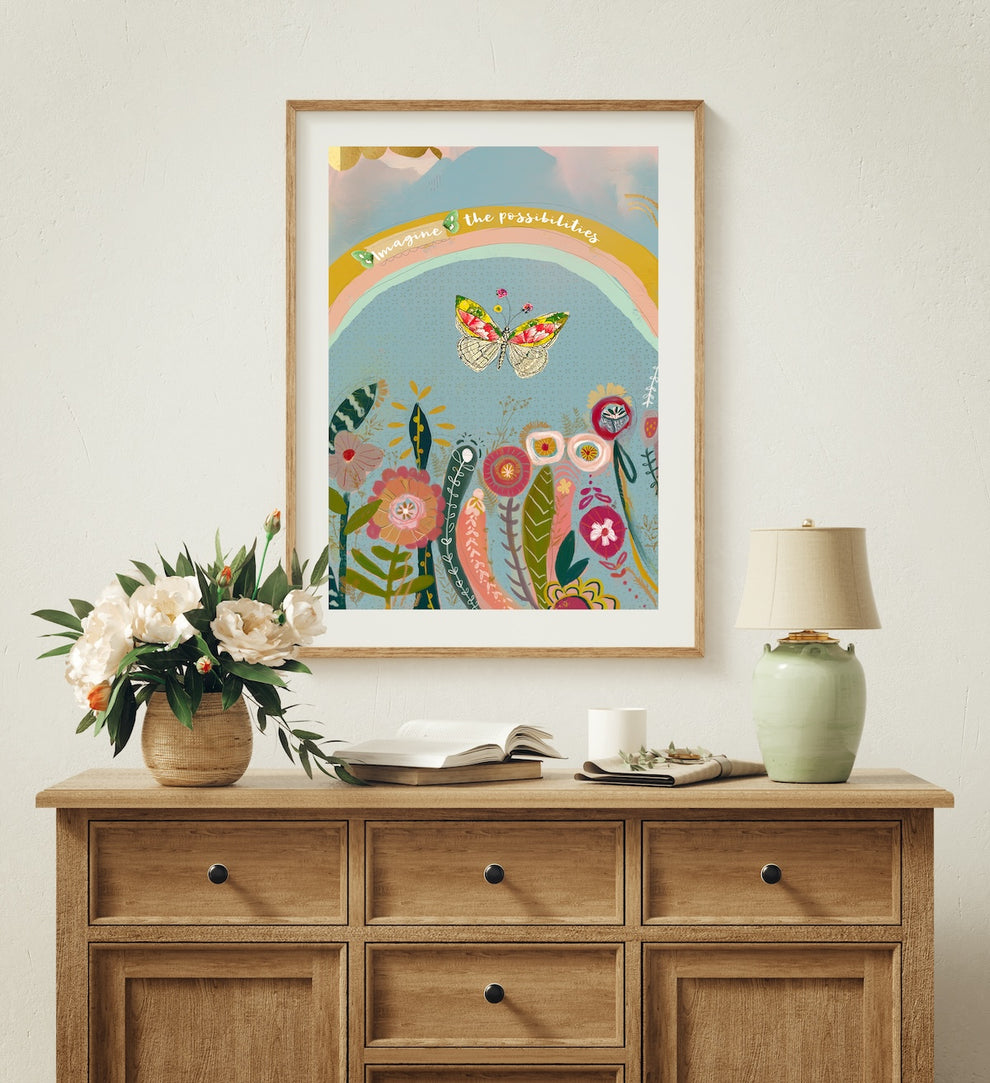 Imagine The Possibilities - Print – Kelly Rae Roberts